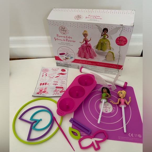 Kitchen | Real Cooking Princess Cakes Deluxe Baking Set | Poshmark